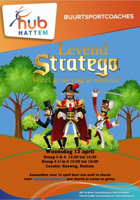 Levend Stratego! | HUB Hattem